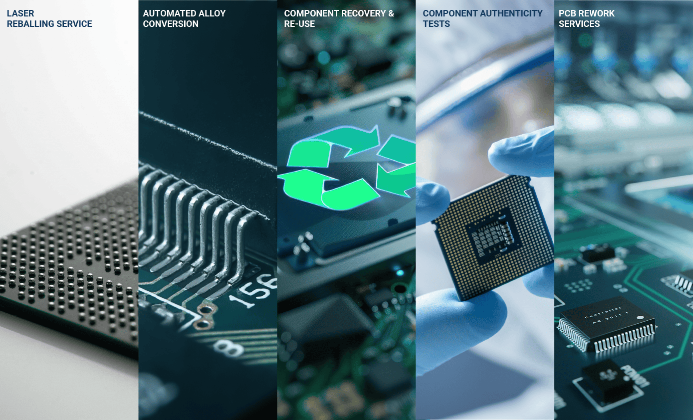 Revive, Reclaim, Reuse: Electronic Components Solution